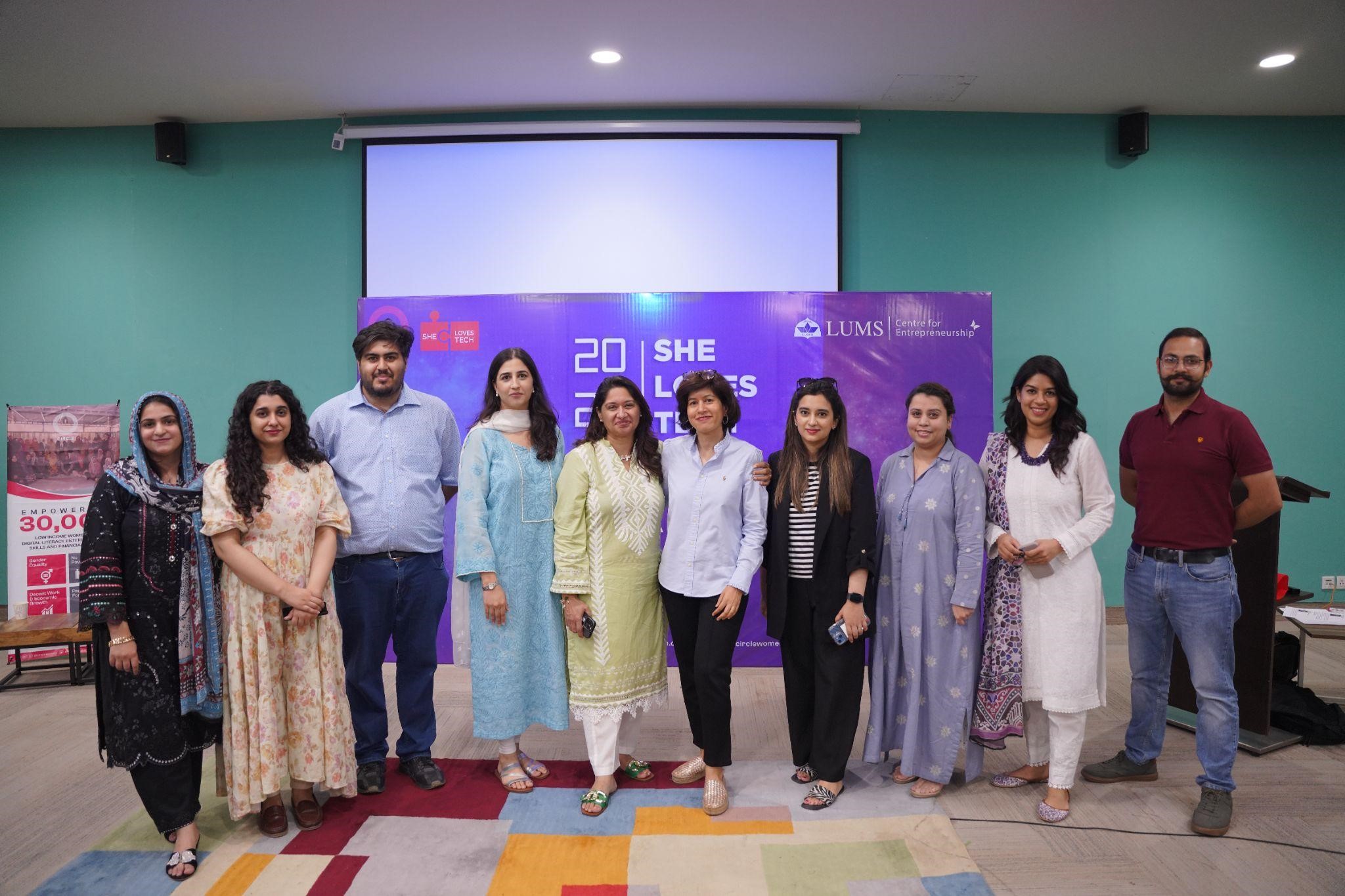 Empowering Women led tech Innovations: She Loves Tech Lahore 2024 Wraps Up, with LUMS Center for ...