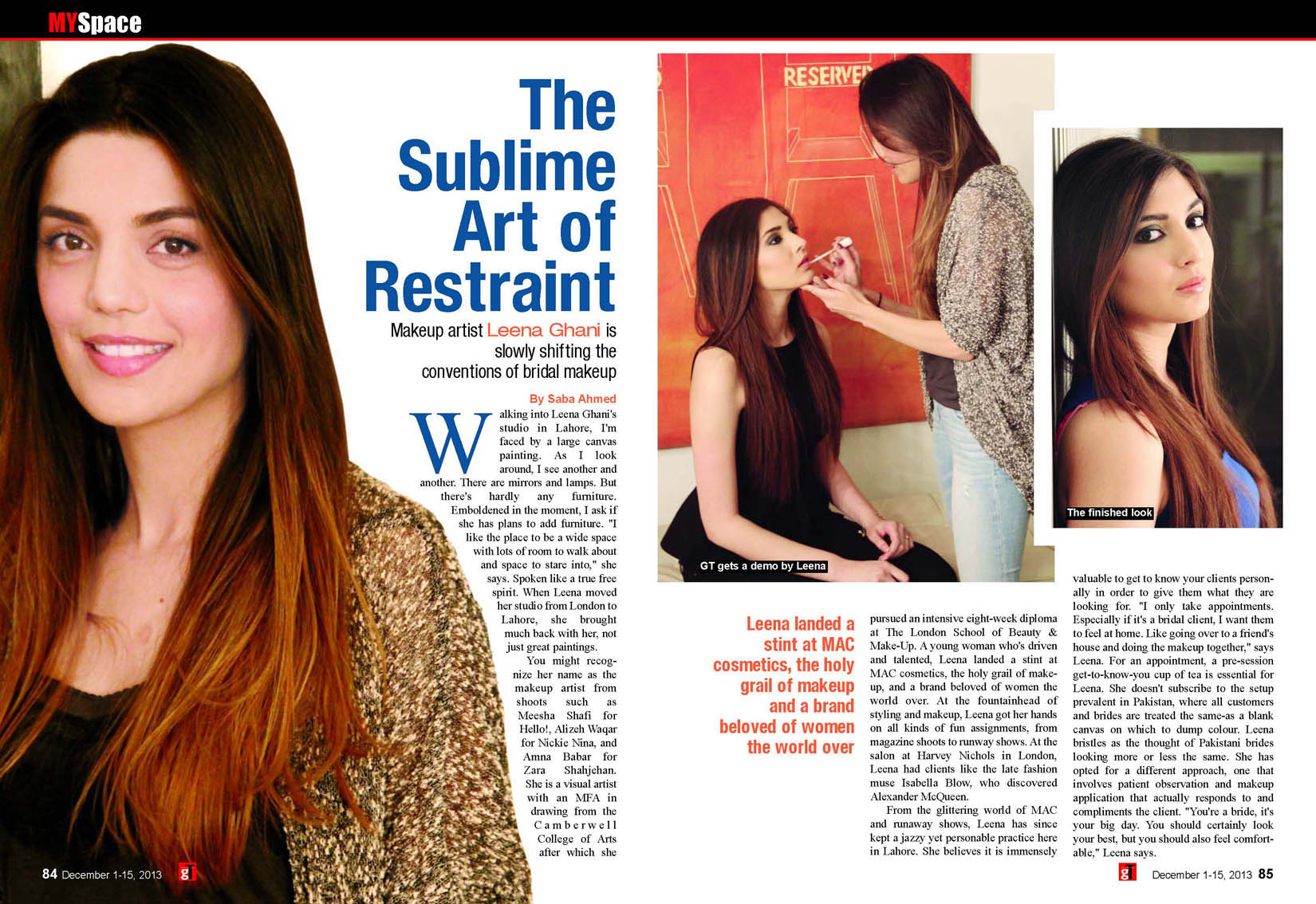 My Space: The Sublime Art of Restraint - Leena Ghani - Good Times