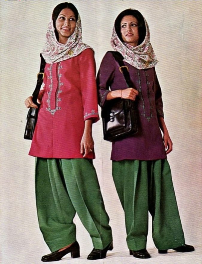 FARSHI SHALWAR One such regal trend making a comeback in Pakistan's ...