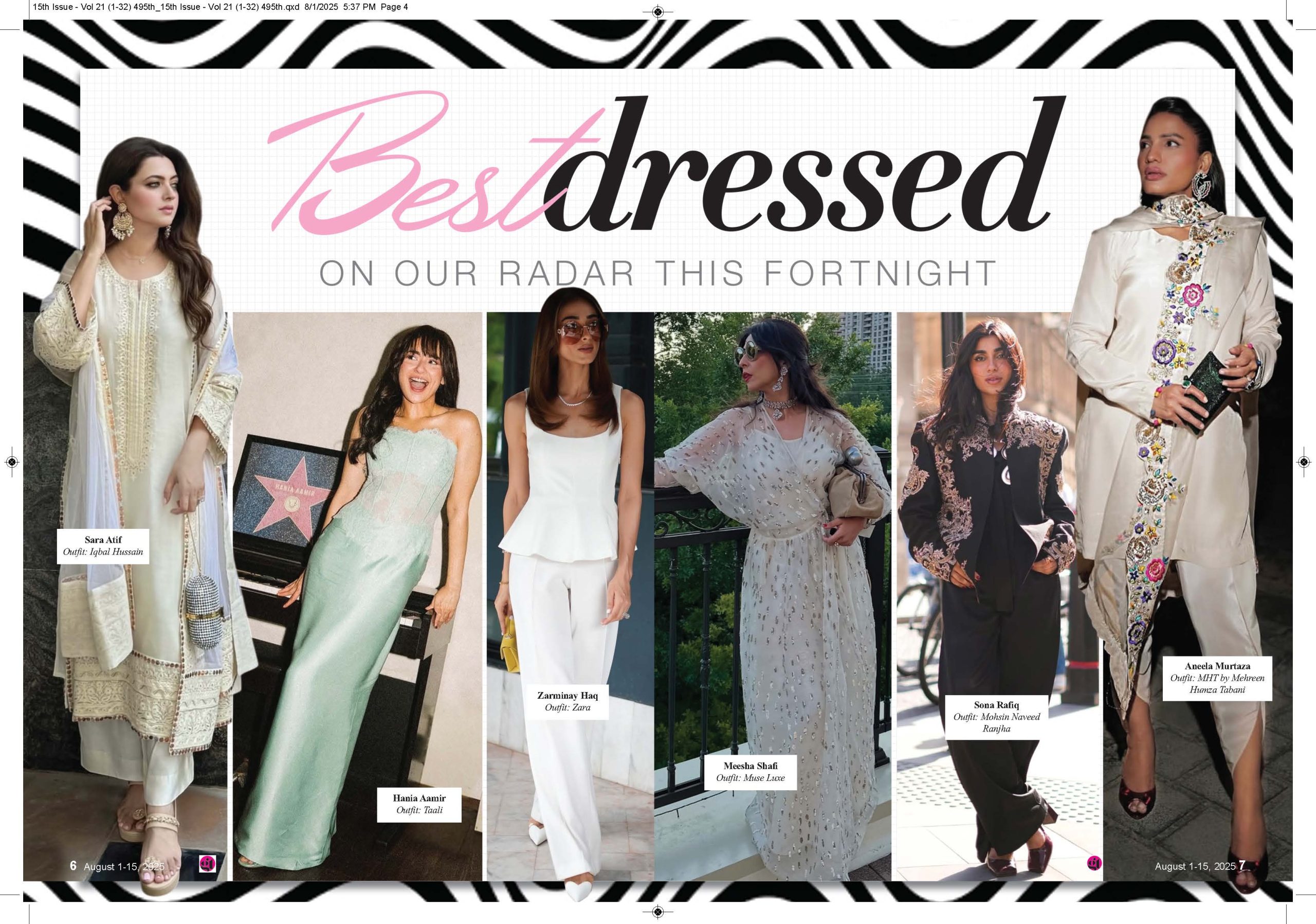 BEST DRESSED On our radar this fortnight - Good Times