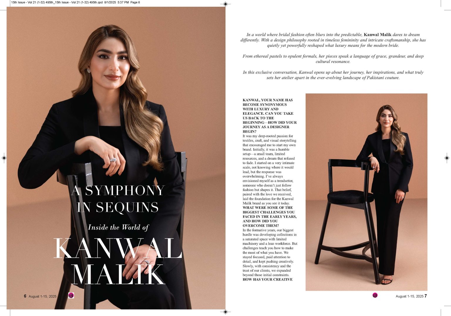 A Symphony in Sequins Inside the World of Kanwal Malik - Good Times