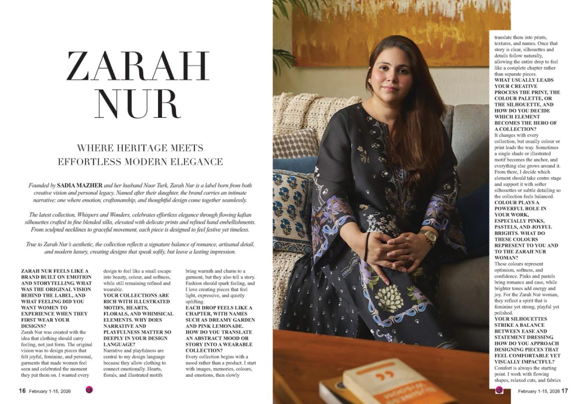SADIA MAZHER Where Heritage Meets Effortless Modern Elegance - Good Times